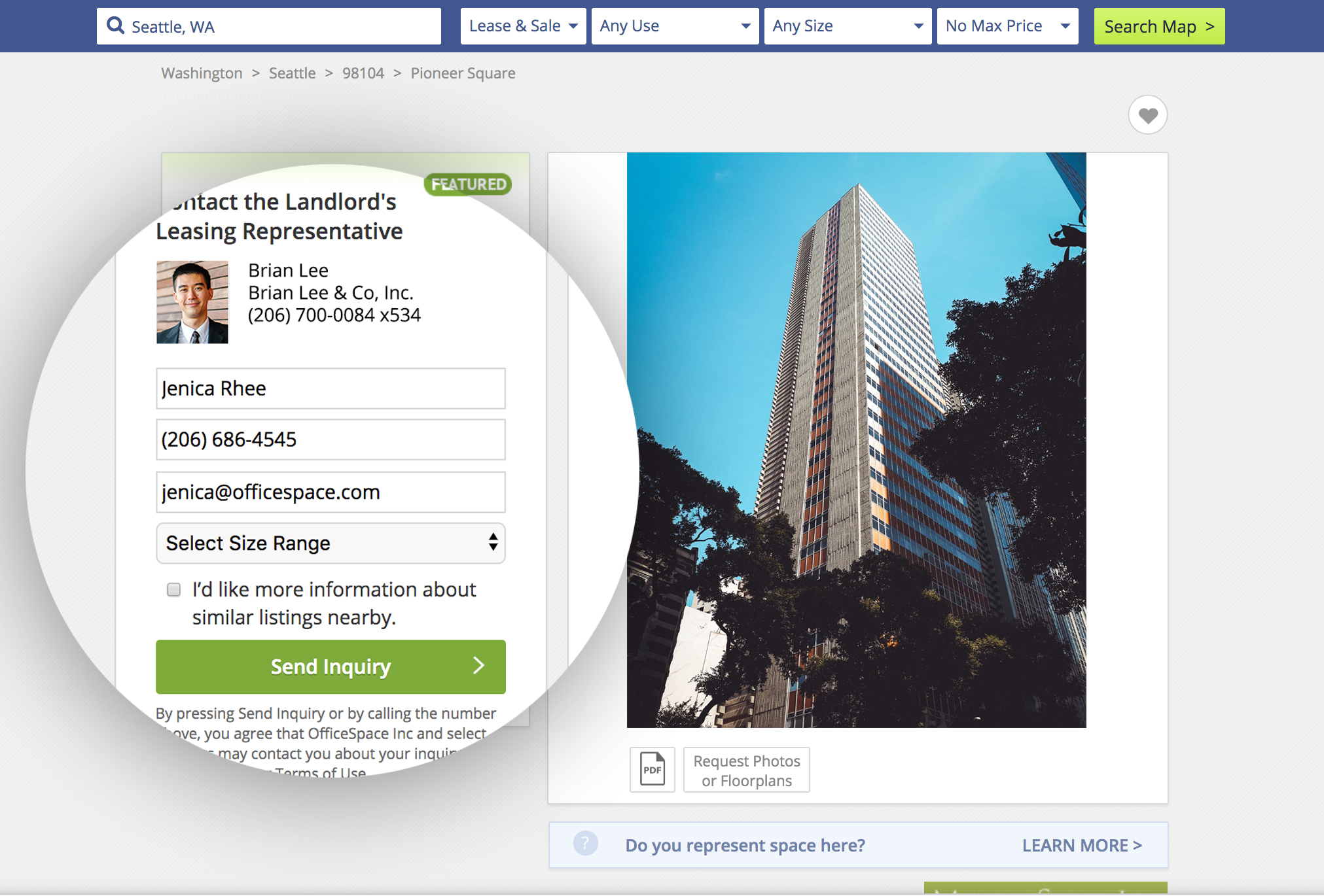 Featured Listings – OfficeSpace.com